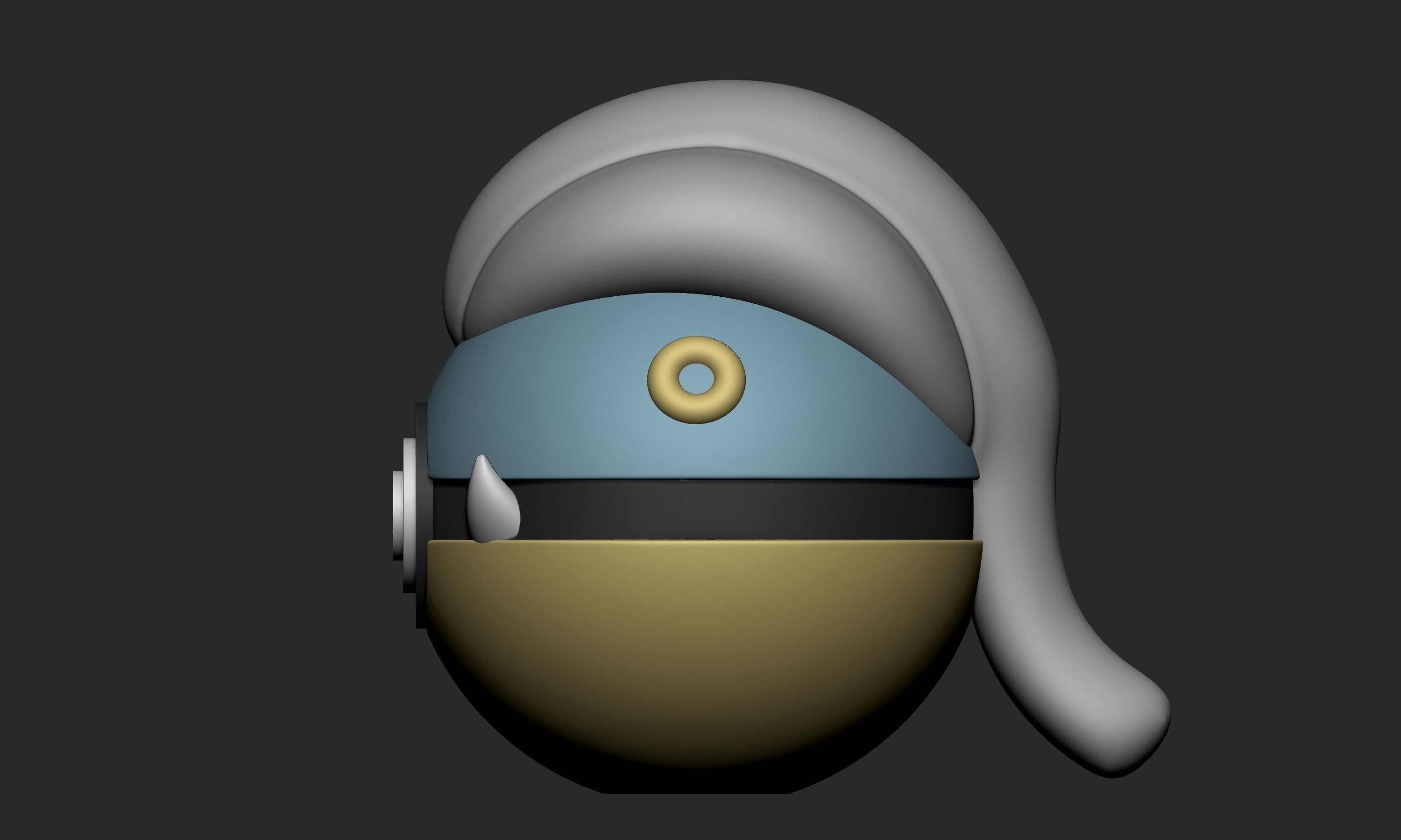 Pokemon Bagon Shelgon Salamence Pokeball 3D model 3D printable | CGTrader