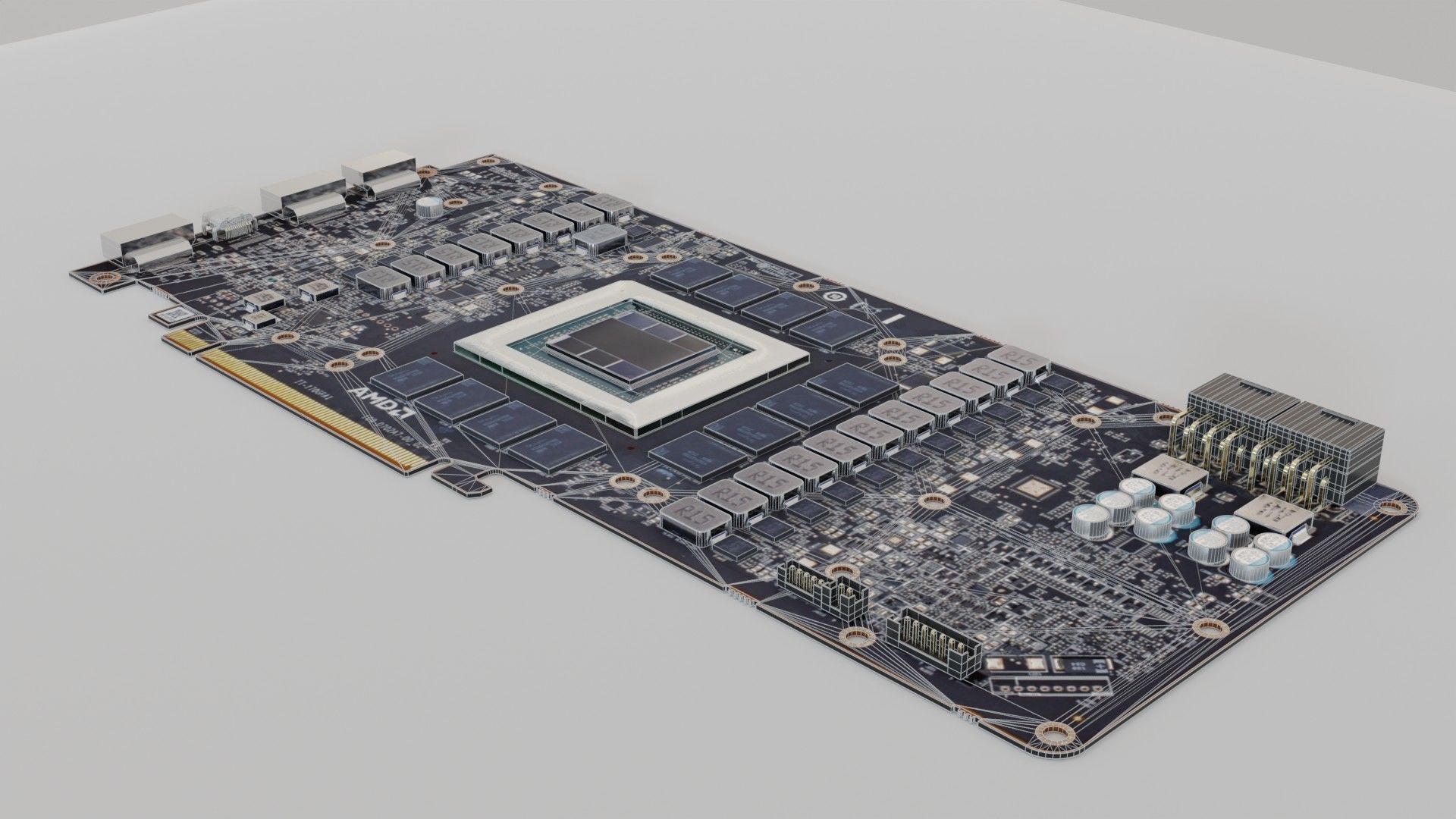 AMD Radeon RX 7900 XTX 3D model | CGTrader