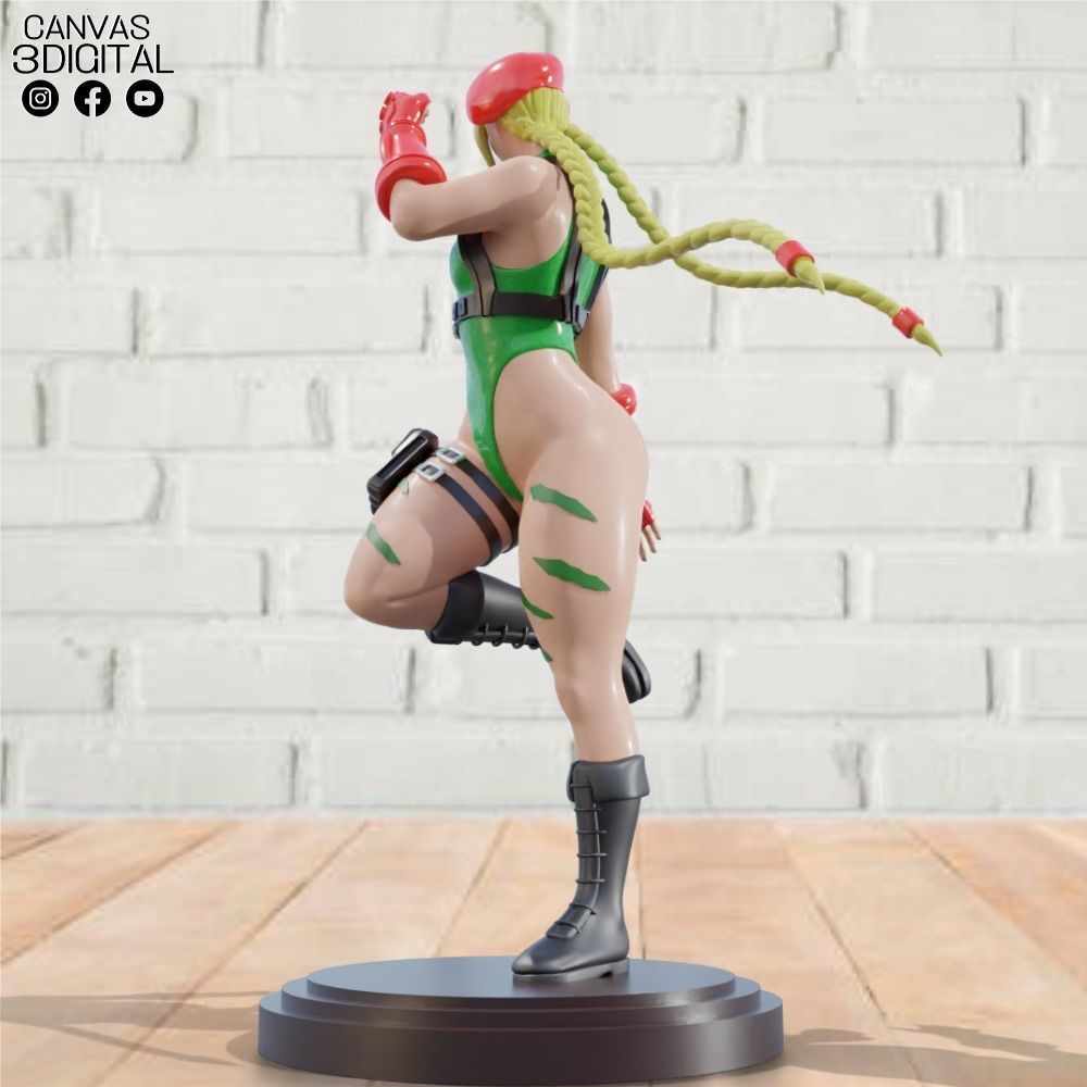 CAMMY STREET FIGHTER 3D model 3D printable | CGTrader