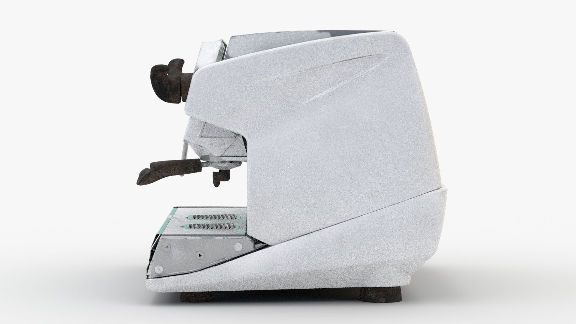 Abandoned Coffee Machine 3D model | CGTrader