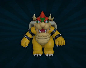 Low-poly Bowser 3D Models | CGTrader