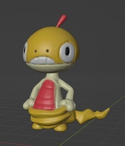 Scraggy 3D model 3D printable | CGTrader