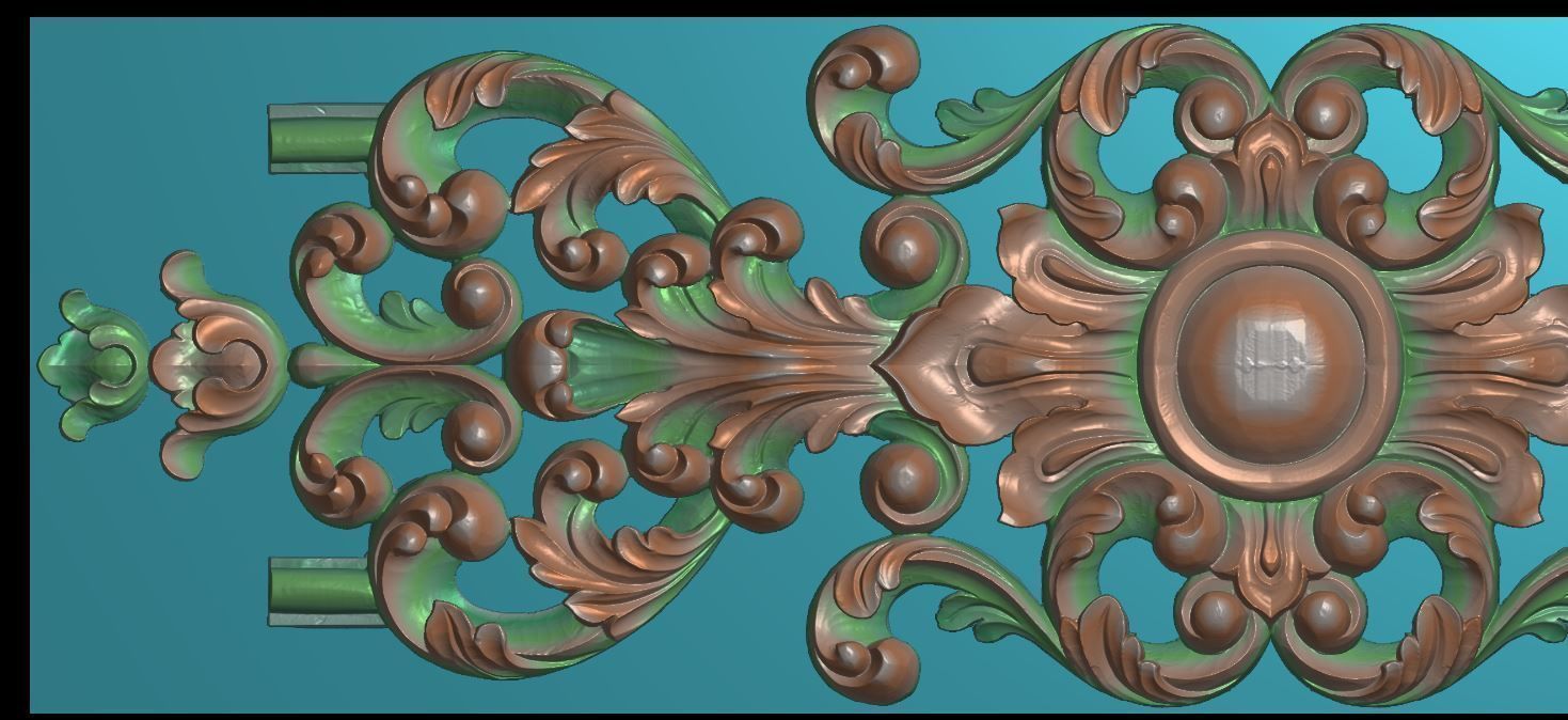 vintage 3d ceiling flower 3D model 3D printable | CGTrader