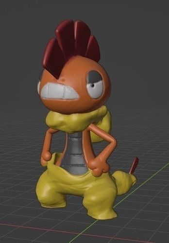 Scrafty 3D model 3D printable | CGTrader