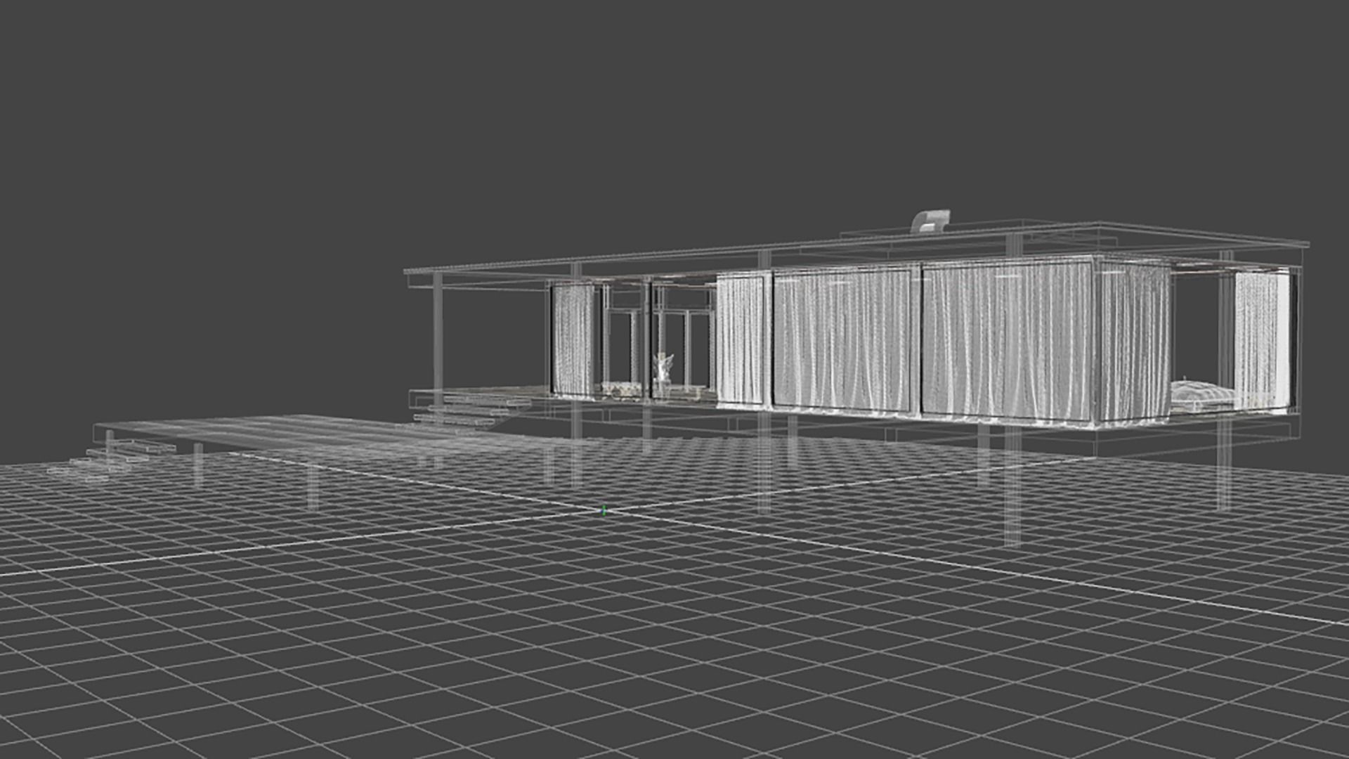 Modular modern 3d house model 3D model | CGTrader