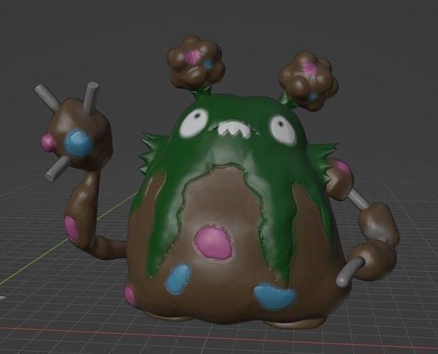 Garbodor 3D model 3D printable | CGTrader