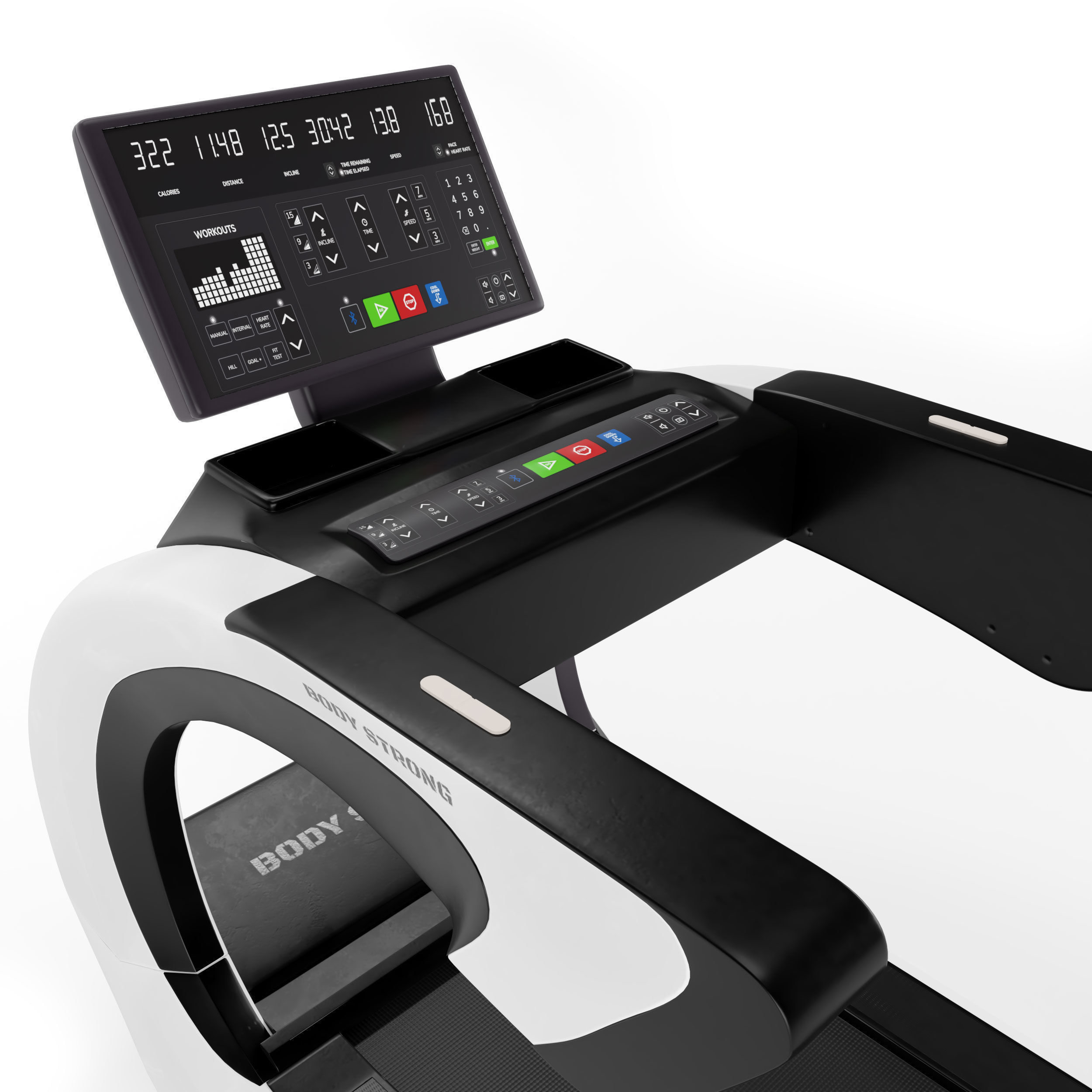 Treadmill Body Strong 3D model | CGTrader