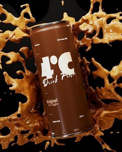 3D model Cold Coffee Can Model VR / AR / low-poly | CGTrader