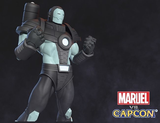 Warmachine Marvel vs Capcon 3D model 3D printable | CGTrader