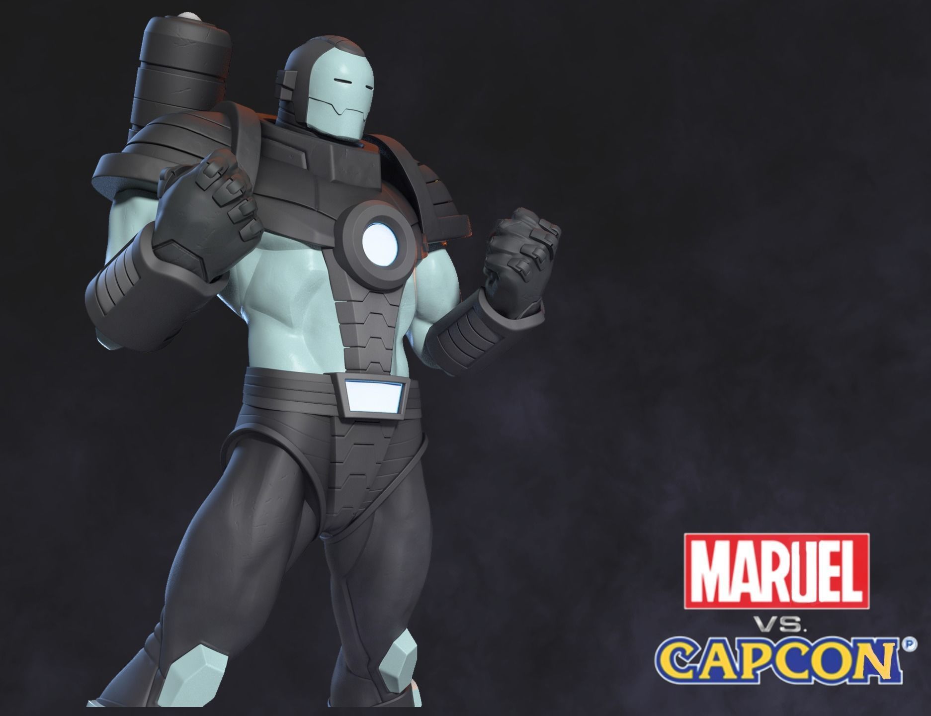 Warmachine Marvel vs Capcon 3D model 3D printable | CGTrader