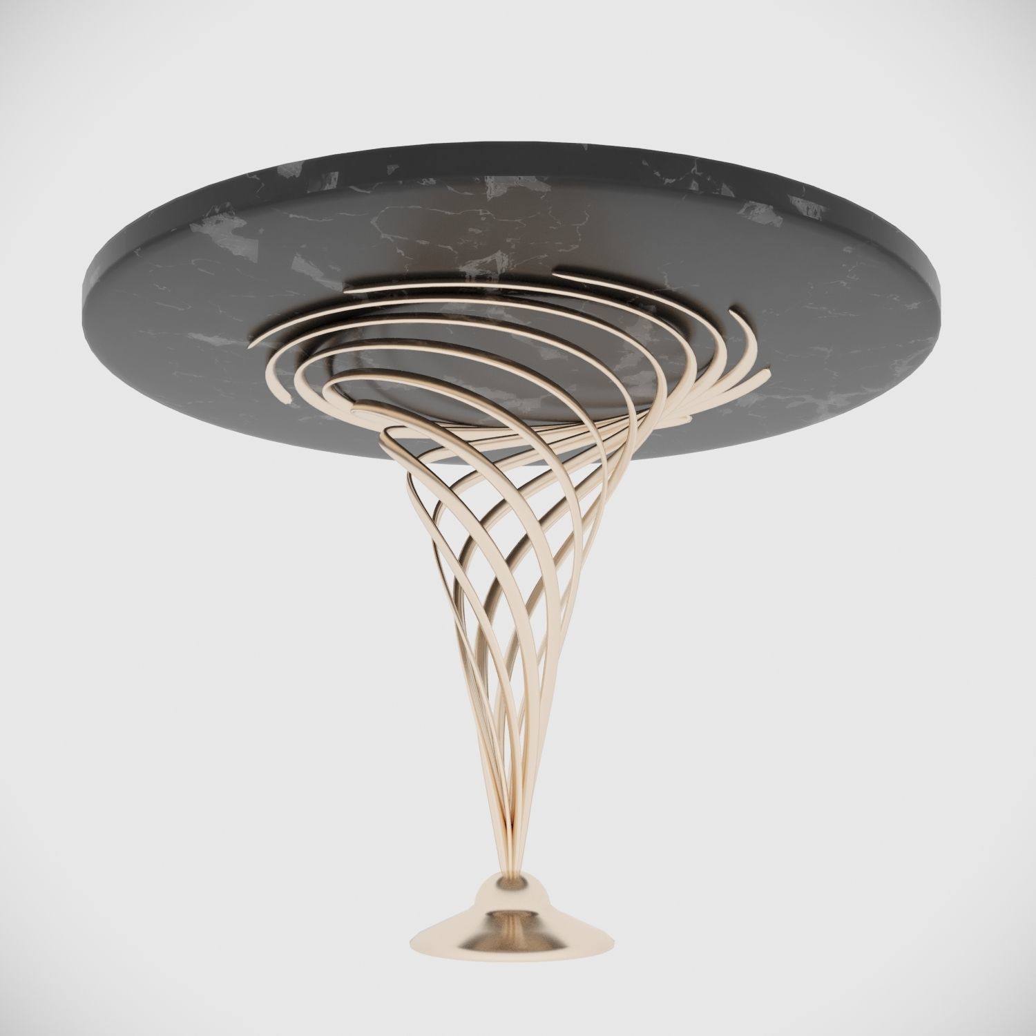 complect modern table 3D model | CGTrader