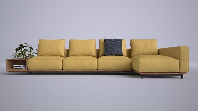 Modern Interior Sofa 3D model | CGTrader