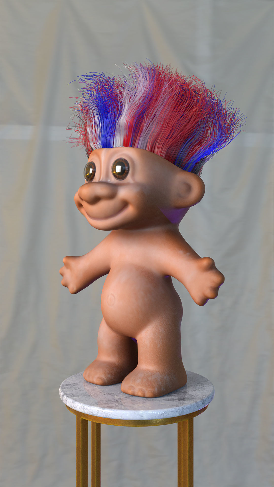 Troll RUSS Rigged 3D model rigged | CGTrader