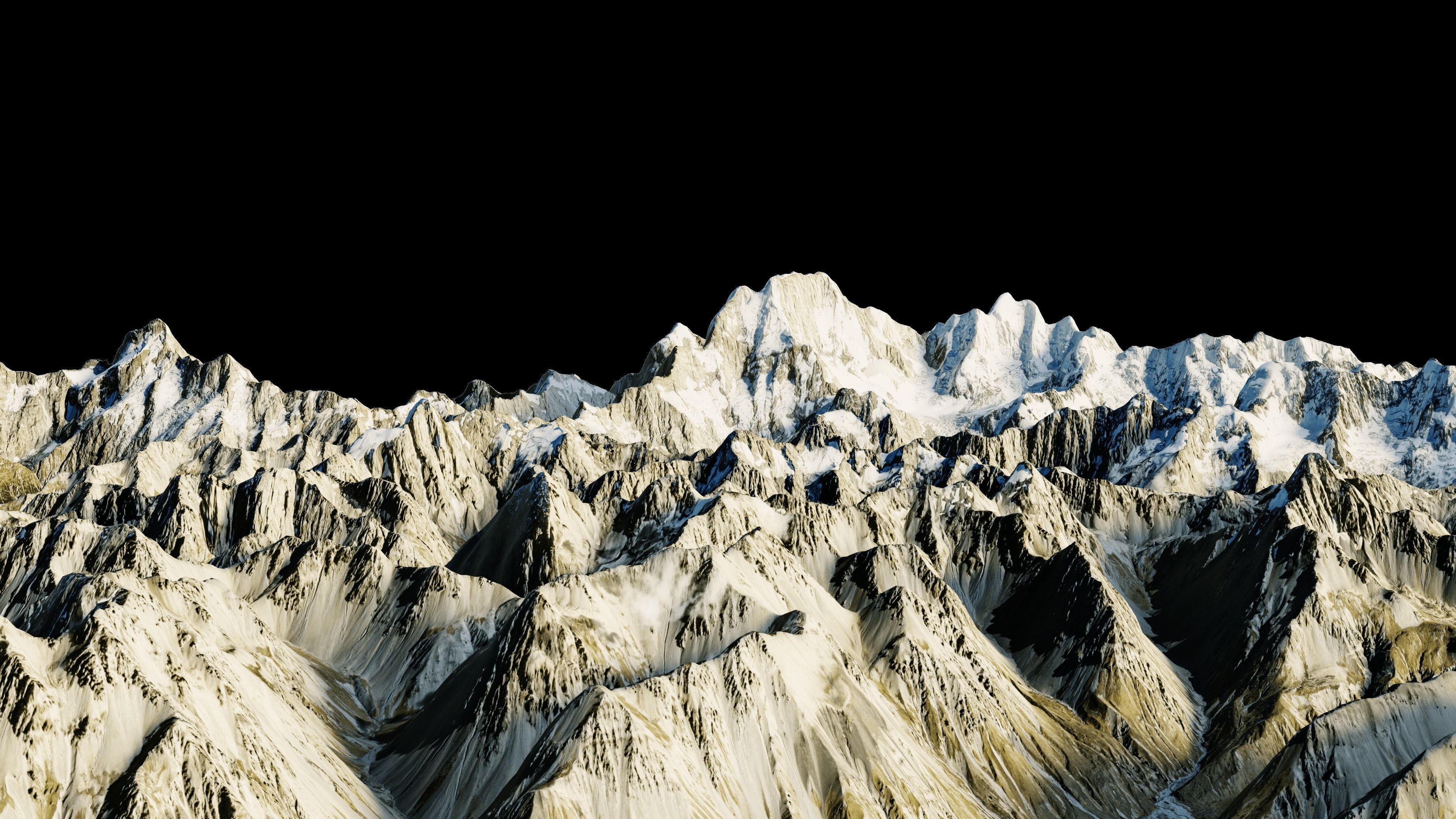 Mount Cook Southern Alps Mountain range 3D Model Terrain 3D model ...