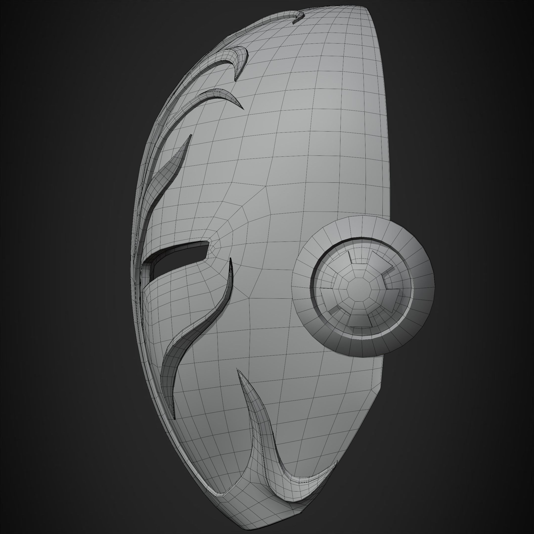 Star Wars Jedi Temple Guard Mask for Cosplay 3D model 3D printable ...