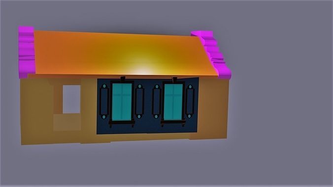 Old Pub free 3D model | CGTrader