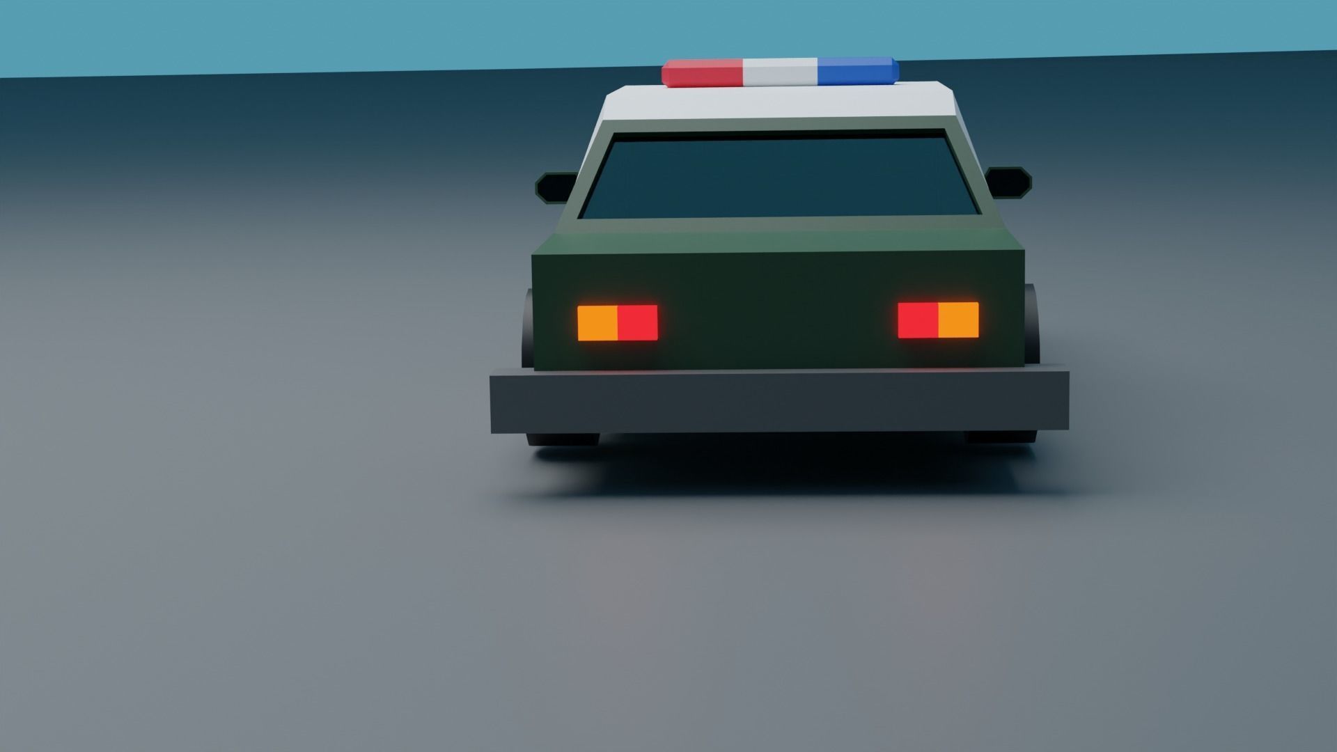 3D model police car VR / AR / low-poly | CGTrader