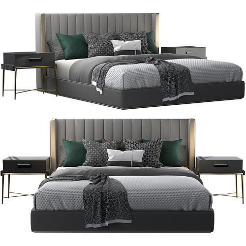 Duke-Bed 3D model | CGTrader