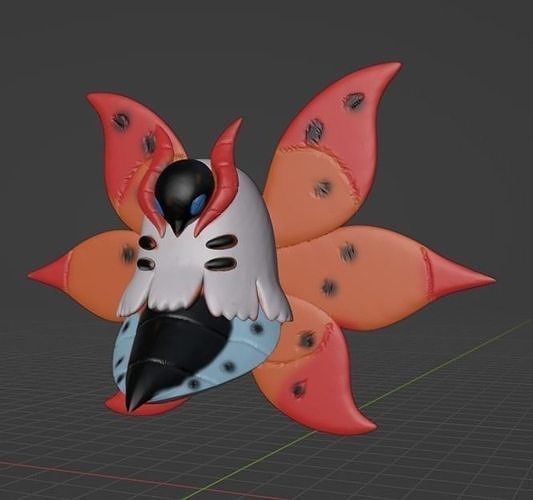 Volcarona 3D model 3D printable | CGTrader