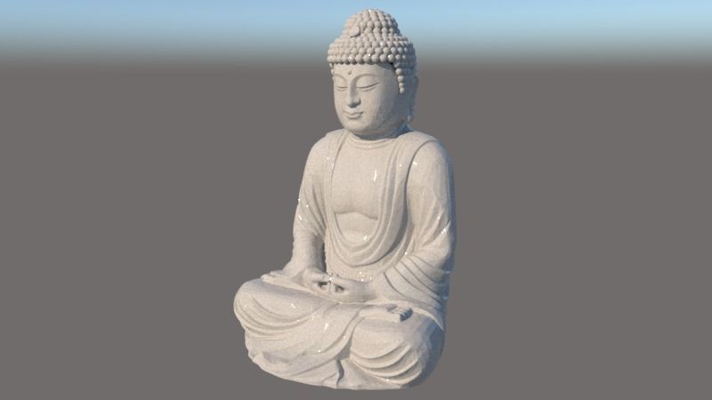 Buddhist Sculpture Buda Gautama decorative STL file 3D model 3D ...