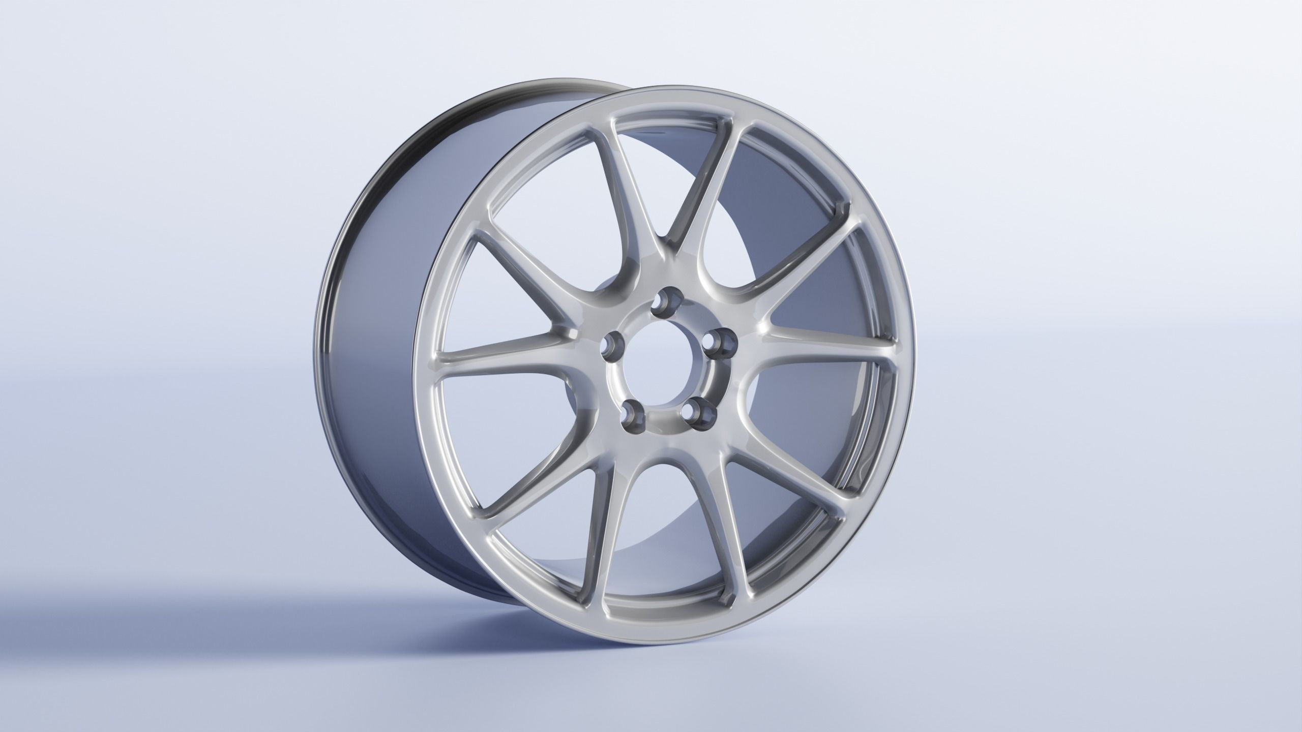 Konig Freeform Replica Car Rims With Tire 3D Model 3D model | CGTrader