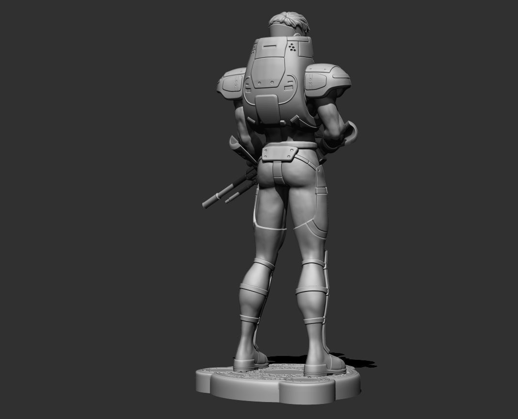 PSO RAmar character model 3D model 3D printable | CGTrader