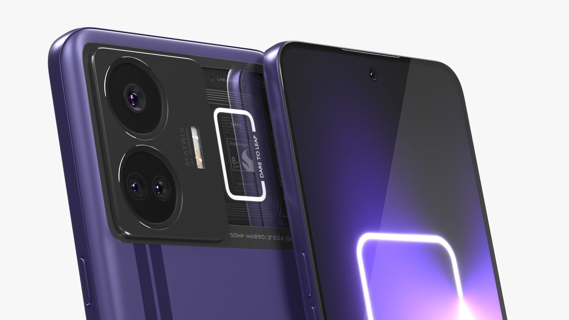 3D model Realme GT Neo 5 Purple VR / AR / low-poly | CGTrader