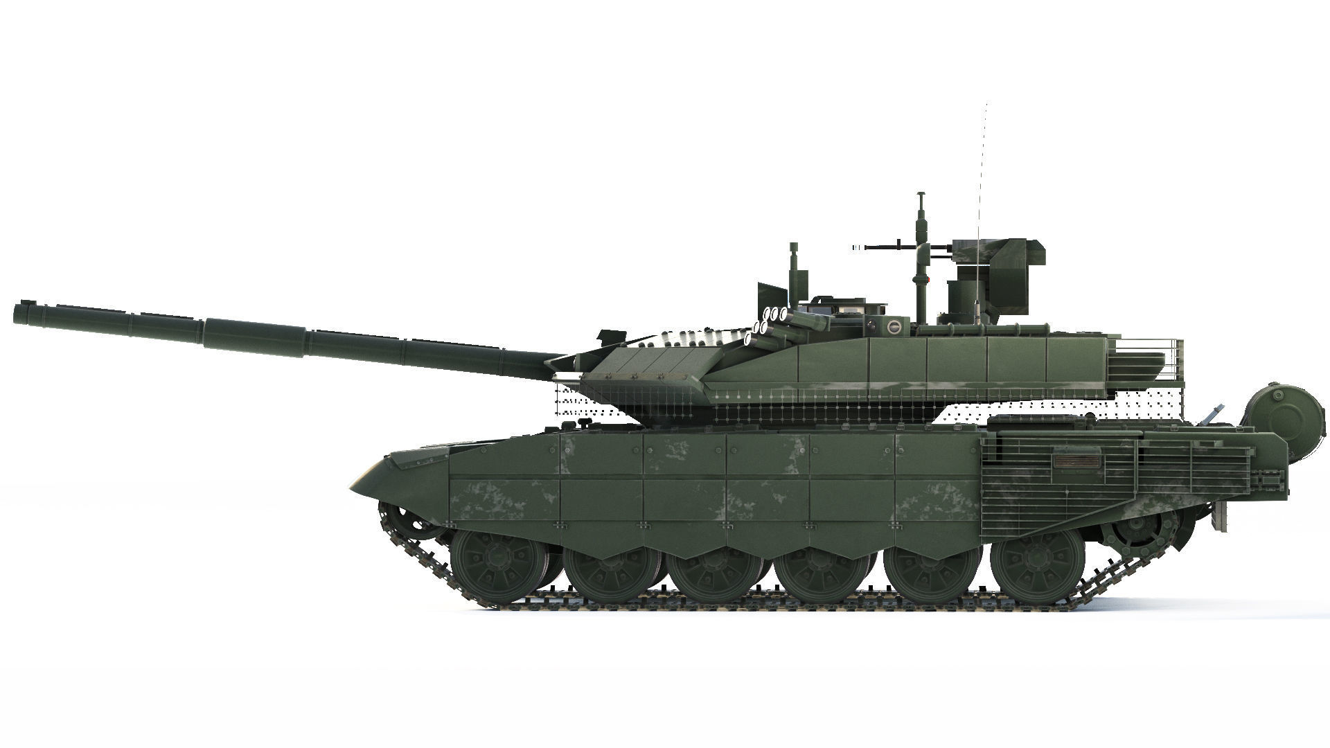 Tank T-90M 2020 3D model | CGTrader