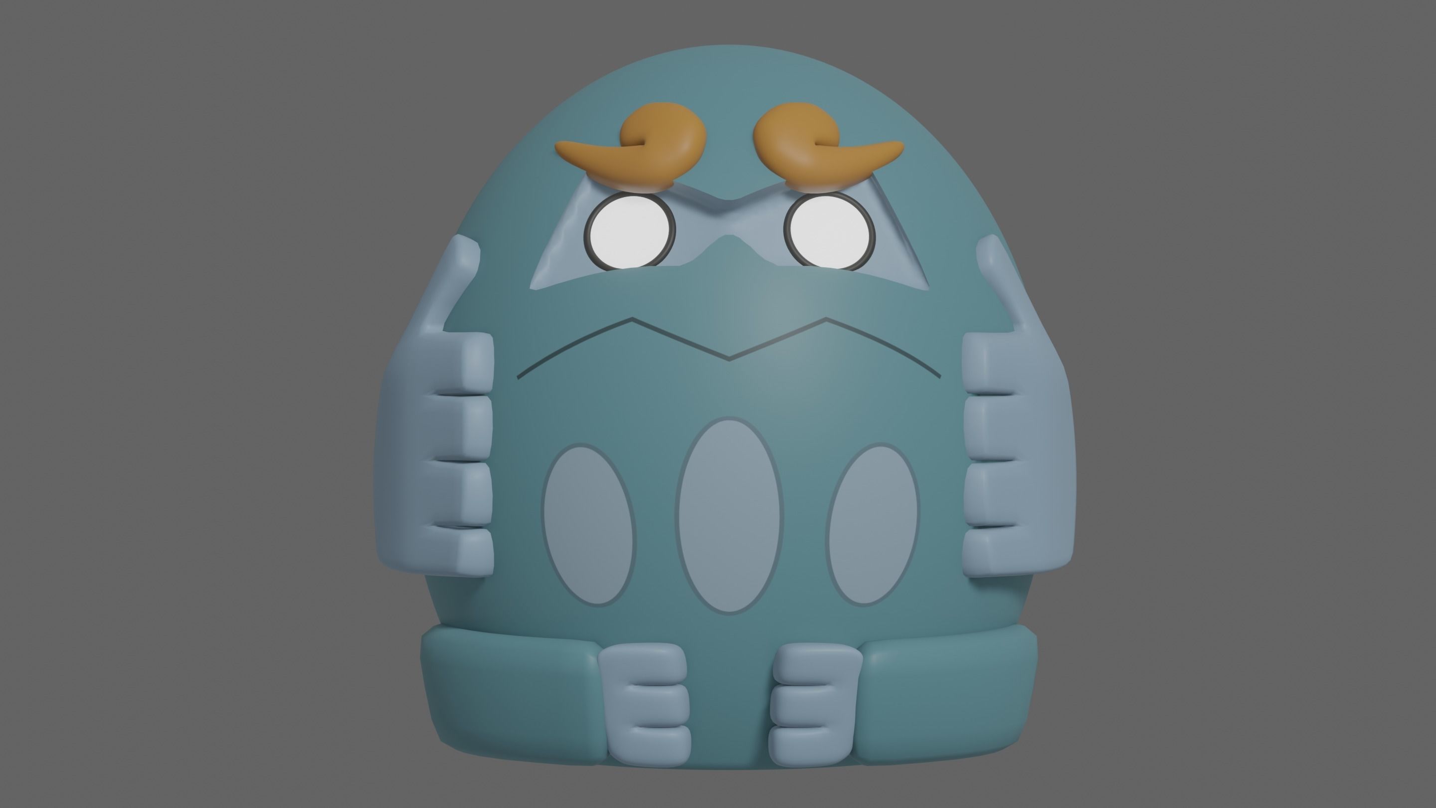 Pokemon Darmanitan Zen mode 3D model | CGTrader