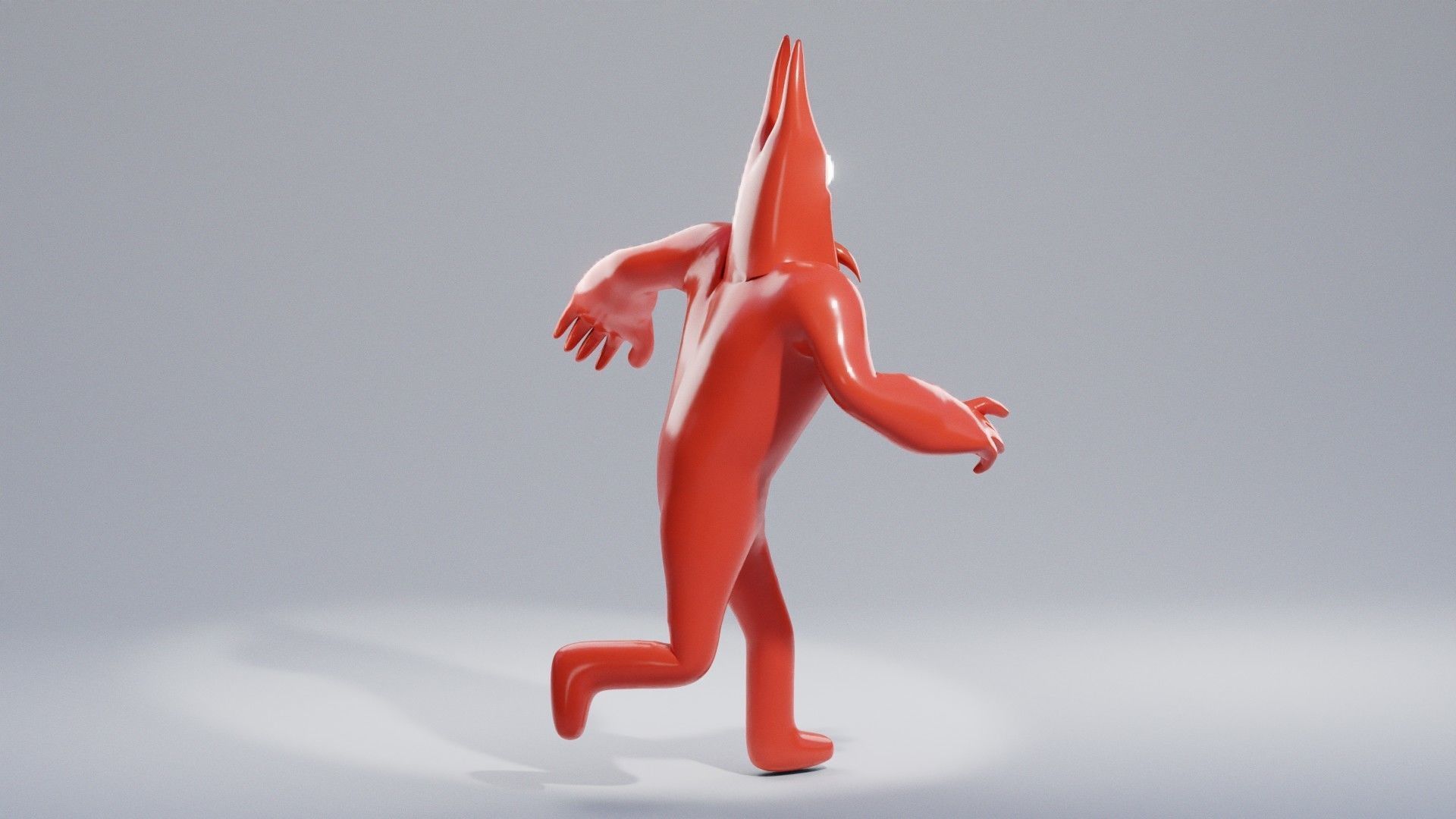 3d Model Demon Banban Garten Of Banban 3 Vr Ar Low Poly Cgtrader 5865