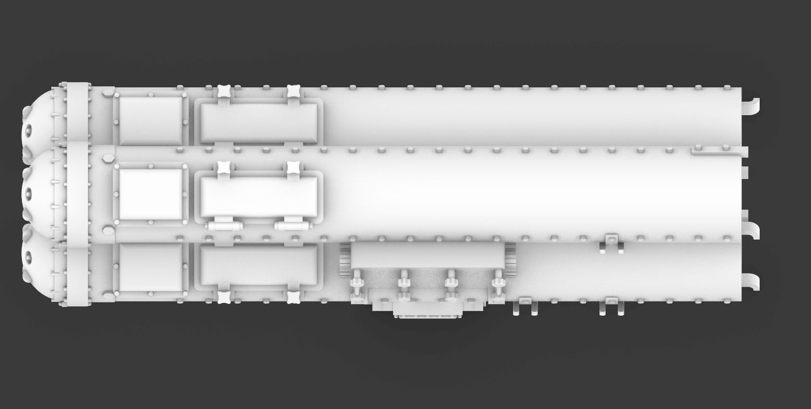3D model Mark 32 Surface Vessel Torpedo Tubes VR / AR / low-poly | CGTrader