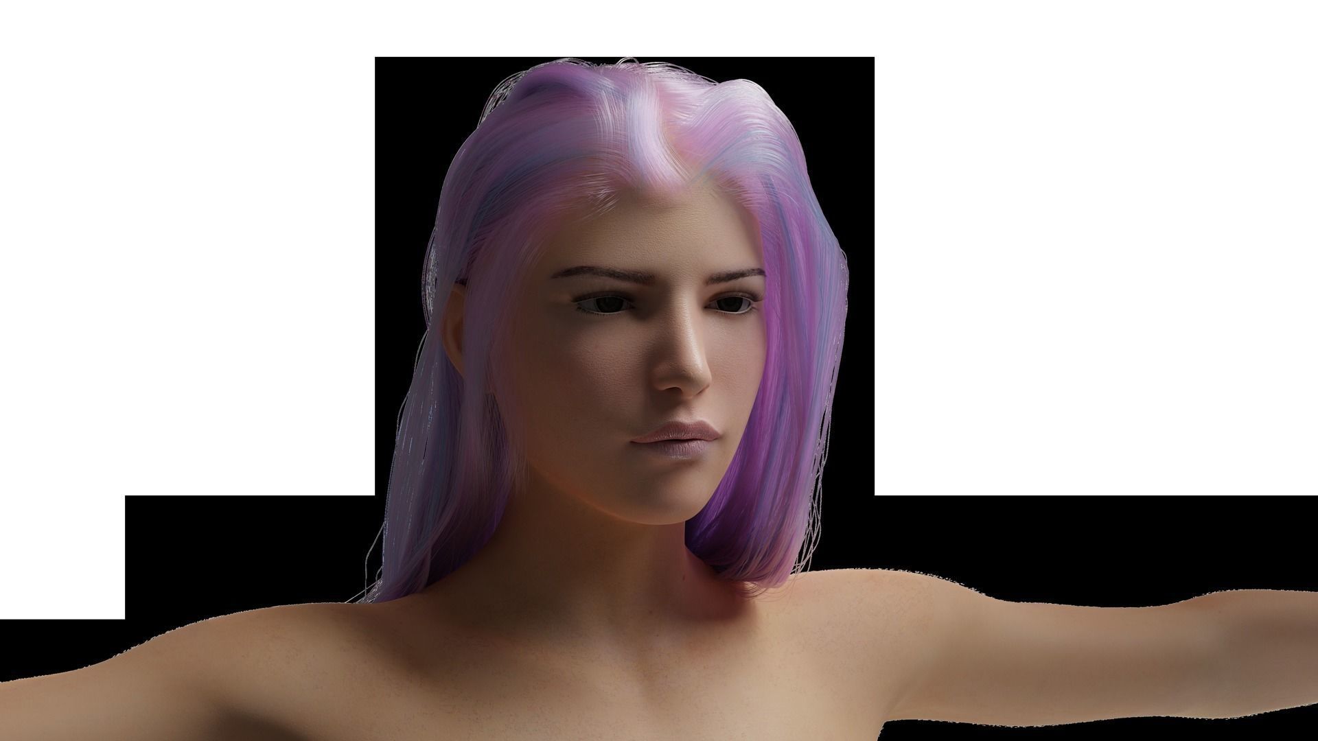 Realistic Female Character 3D model | CGTrader