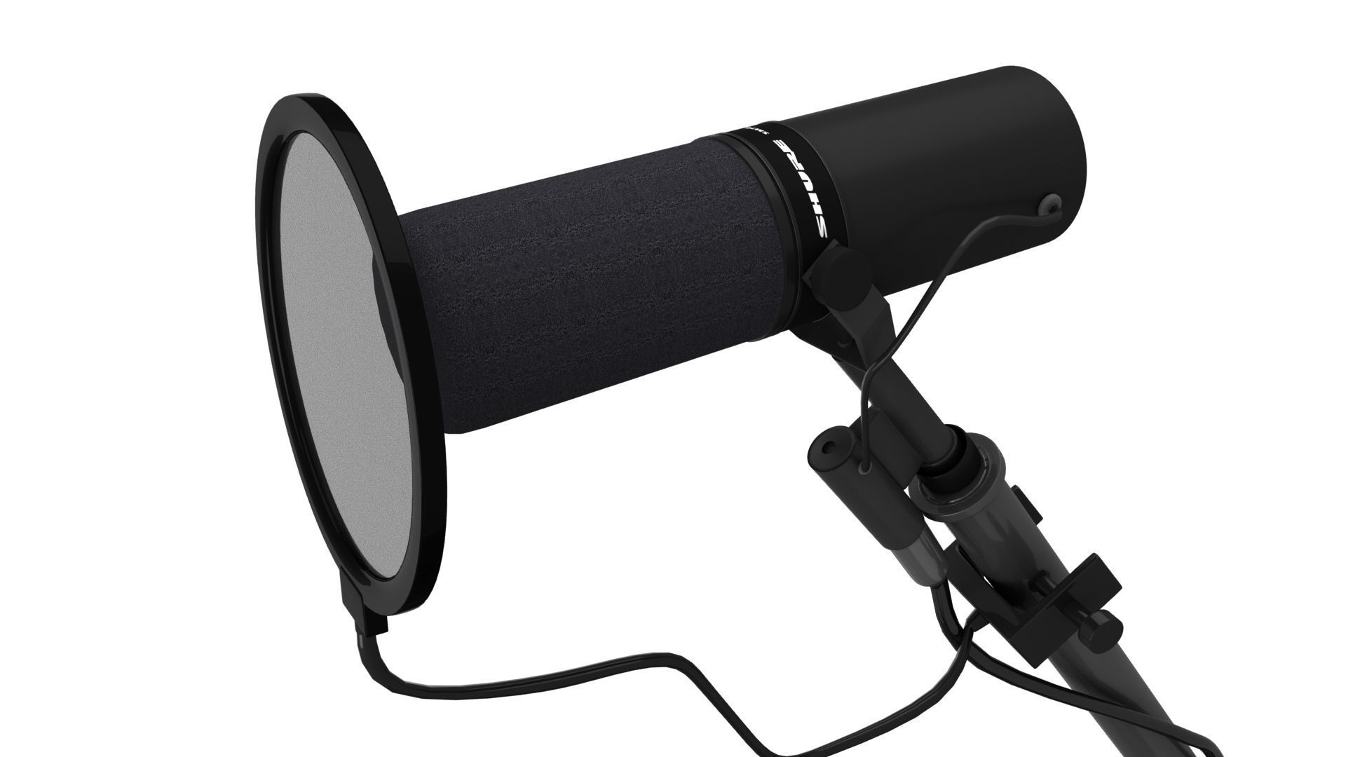 Condenser Microphone 3D model 3D model | CGTrader