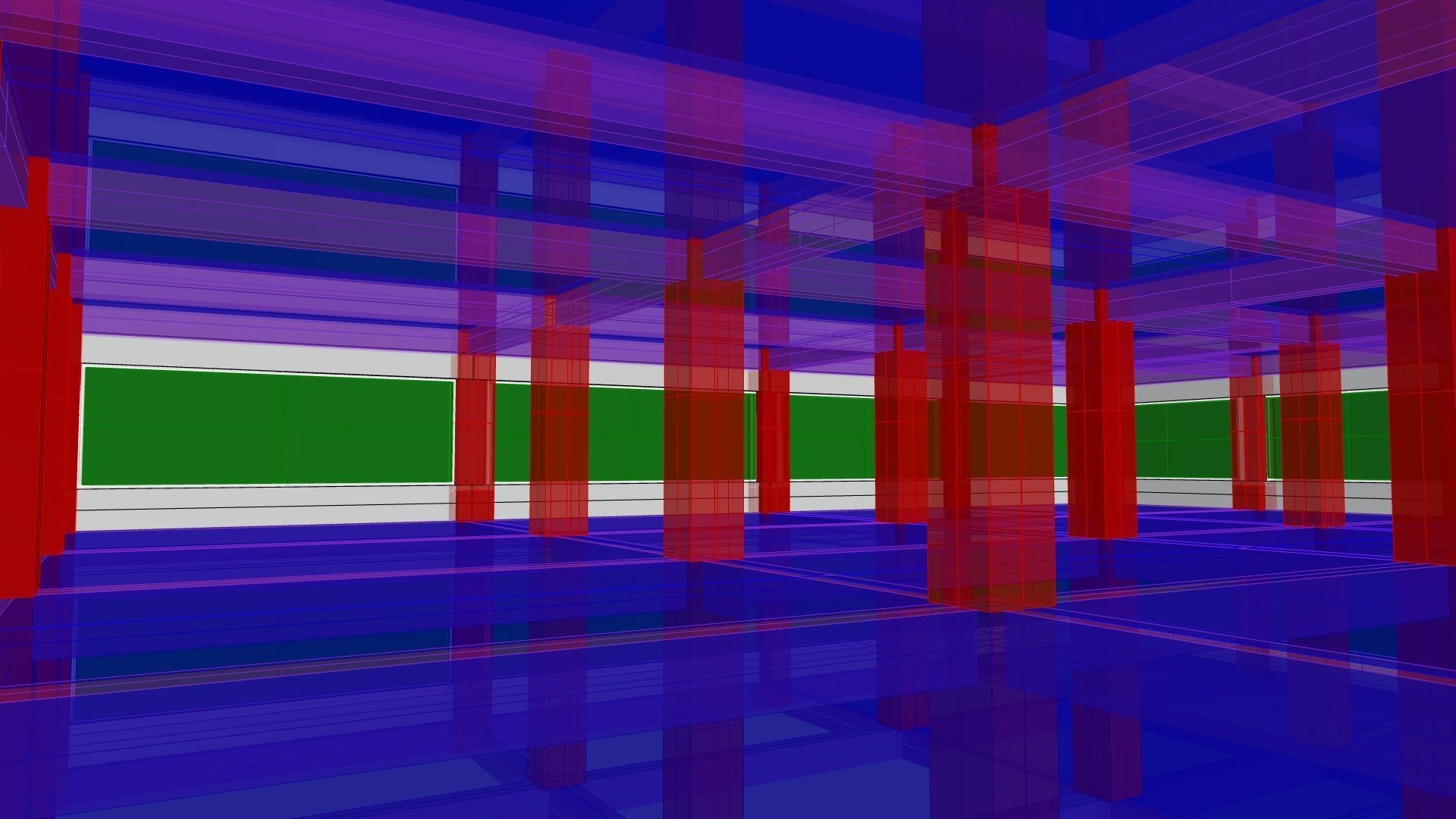 Reinforced concrete high-rise building 3D model | CGTrader