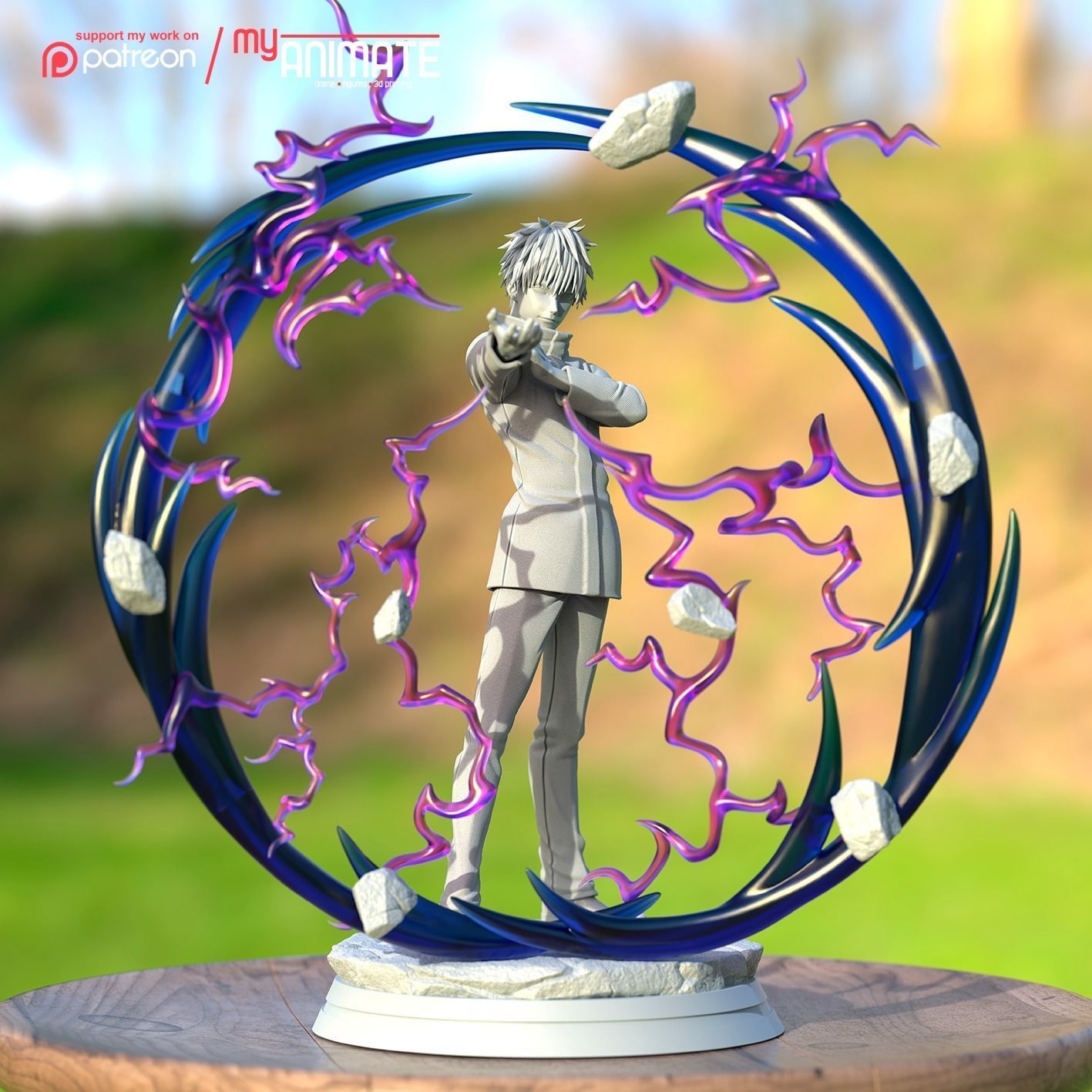 Gojo from Jujutsu Kaisen - myAnimate 3D model 3D printable | CGTrader