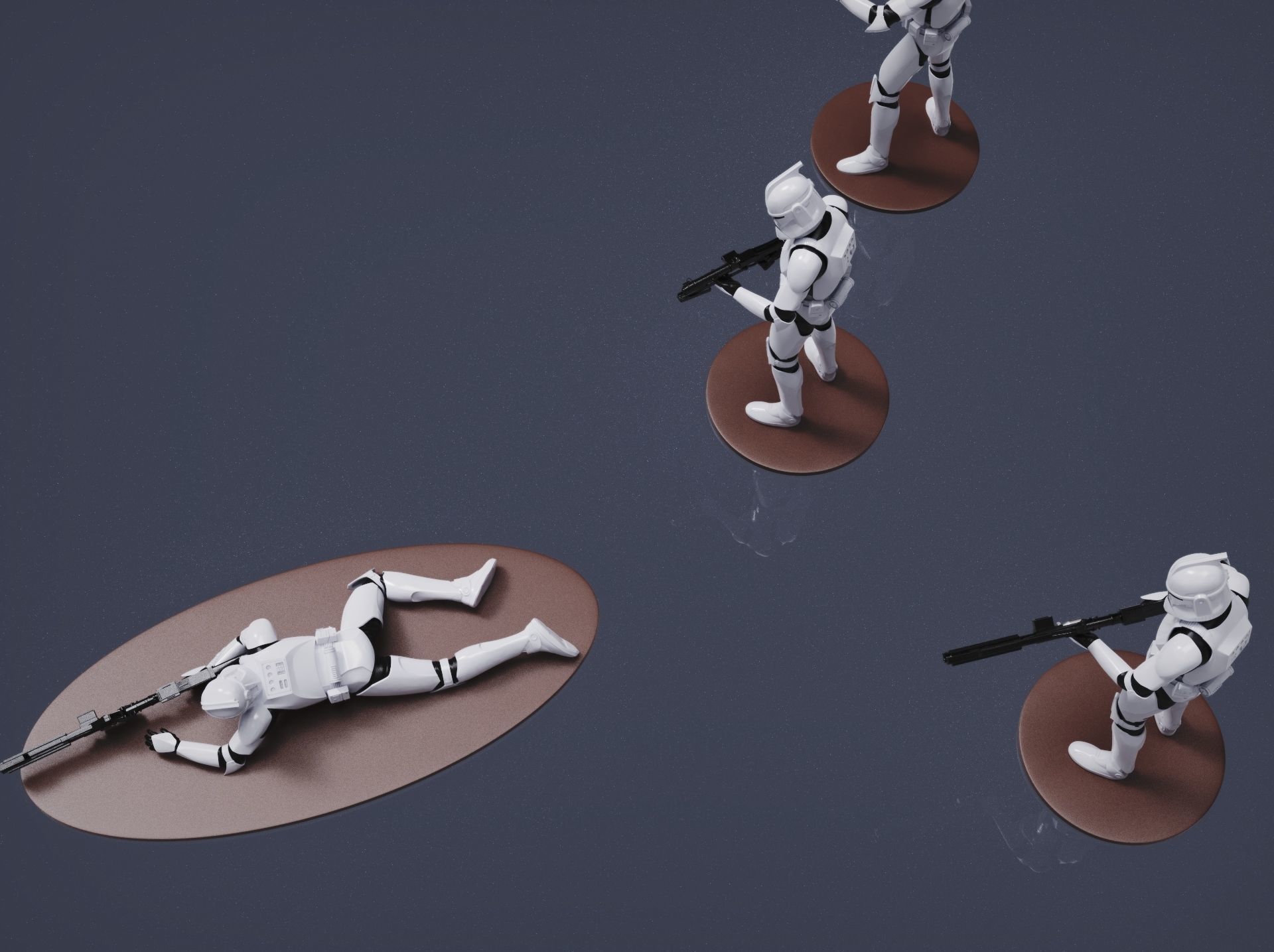 Star Wars Legion Clone Trooper Pack 2 3D model 3D printable | CGTrader