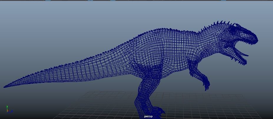 3D model Massive Dinosaur High Resolution 3D Model VR / AR / low-poly ...