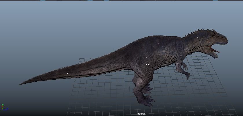 3D model Massive Dinosaur High Resolution 3D Model VR / AR / low-poly ...