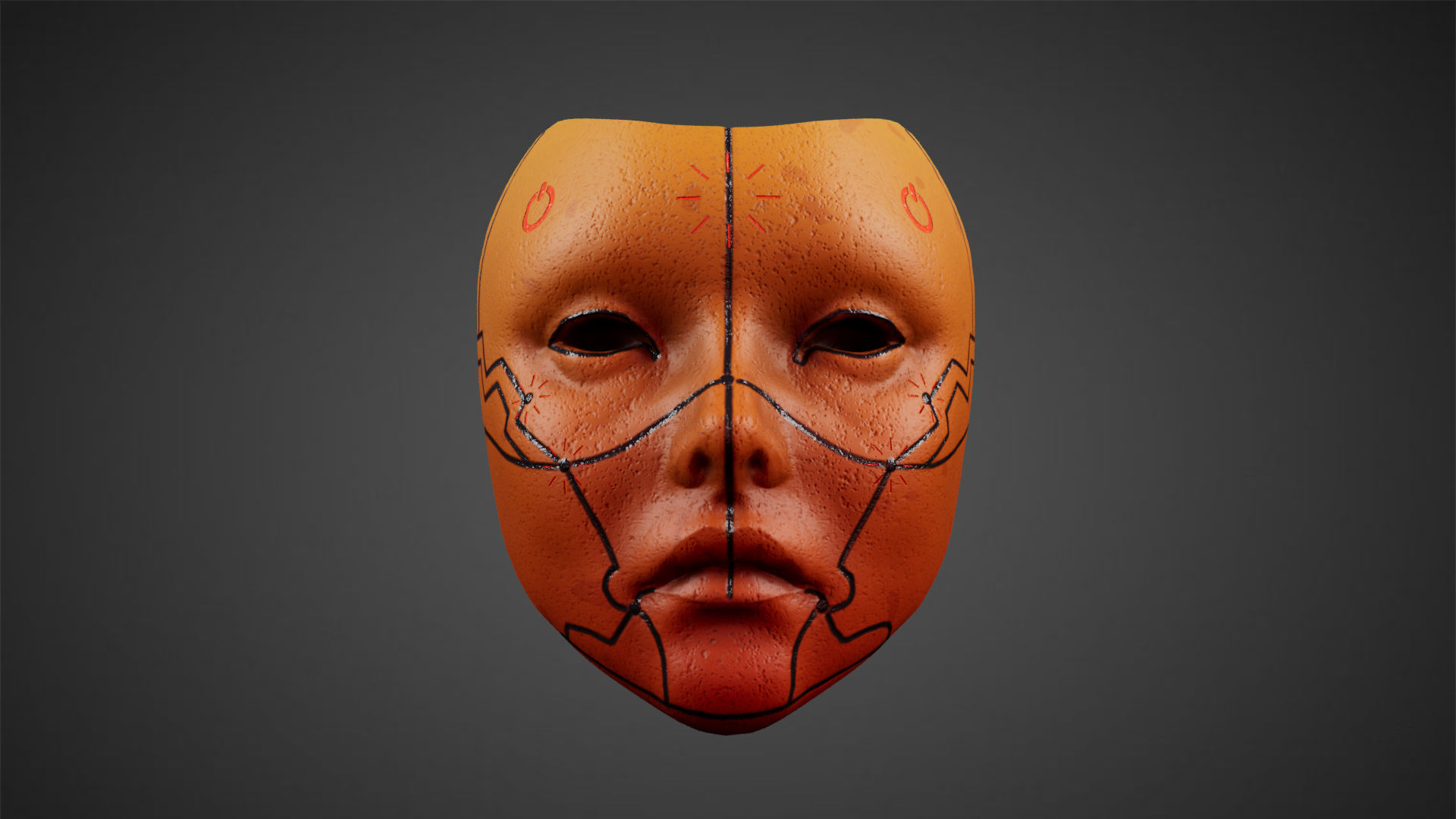 3D model Face Mask High Quality VR / AR / low-poly | CGTrader