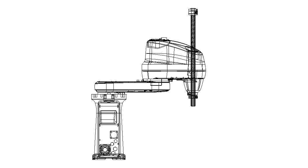 Denso 4-Axis SCARA Robots HS45452 free 3D model rigged | CGTrader