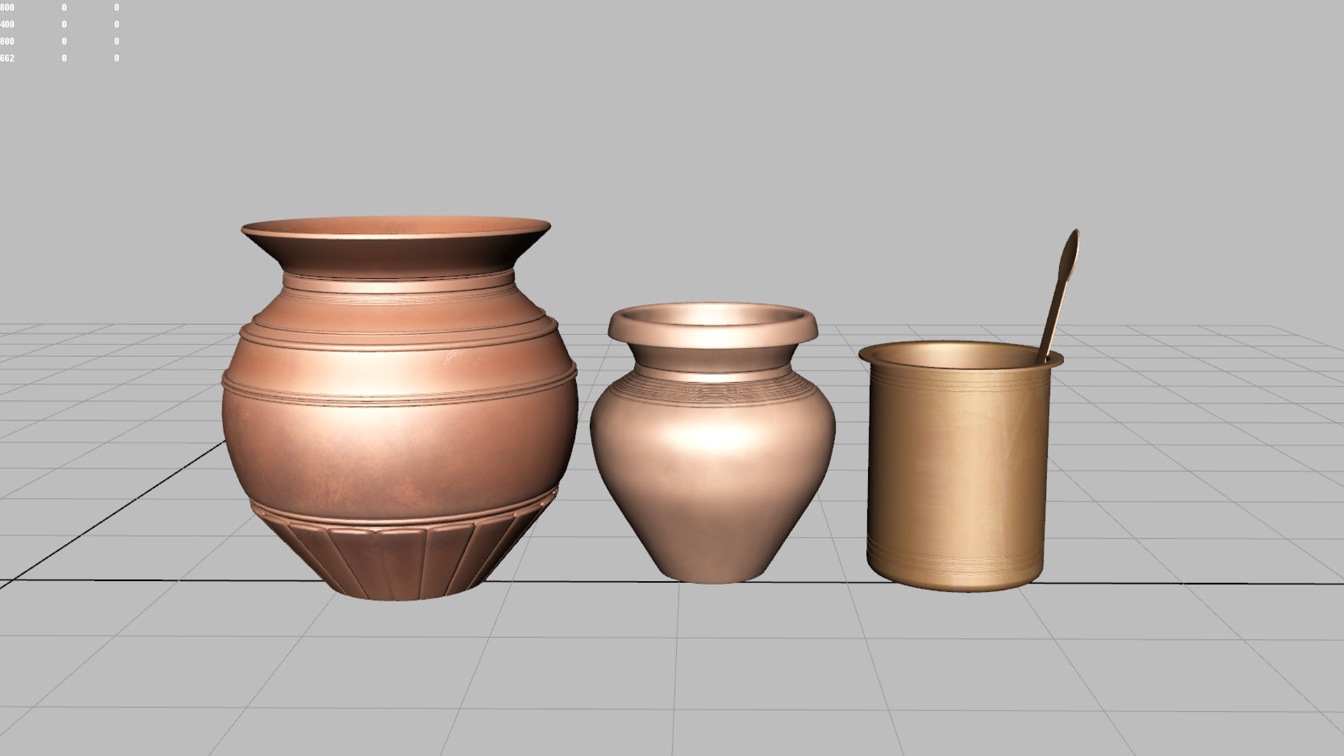 pooja props 3D model | CGTrader