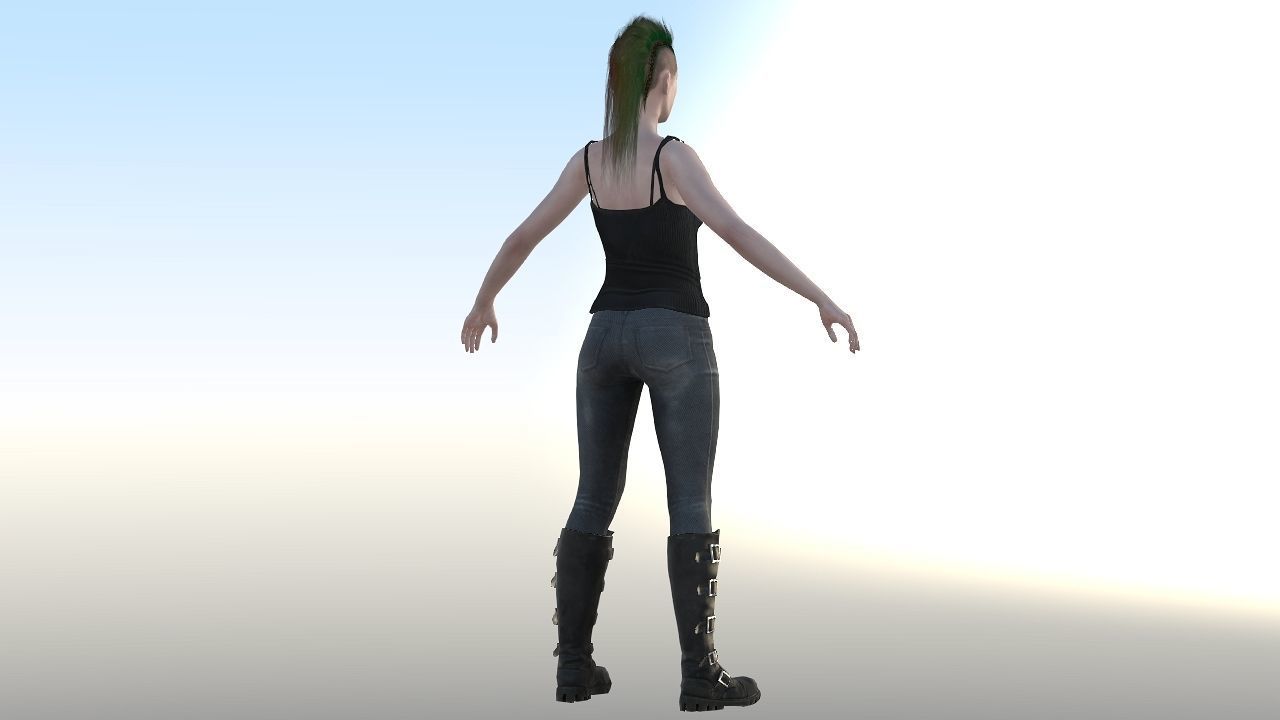 3D model Katherine Adams VR / AR / low-poly | CGTrader