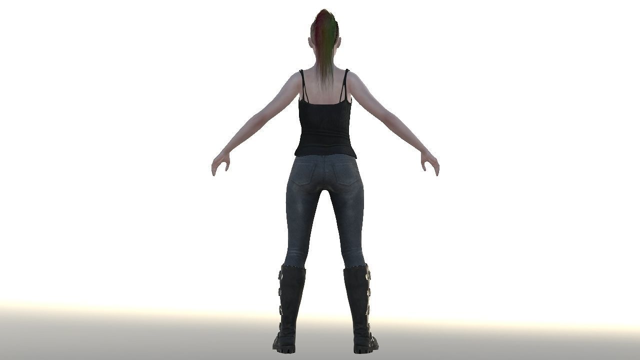 3D model Katherine Adams VR / AR / low-poly | CGTrader