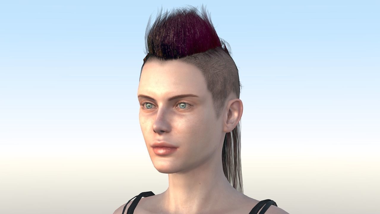 3D model Katherine Adams VR / AR / low-poly | CGTrader