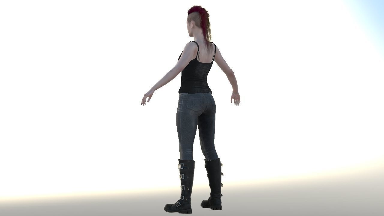 3D model Katherine Adams VR / AR / low-poly | CGTrader