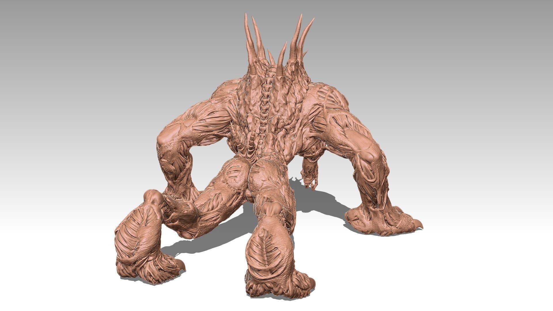 Creature Concept 3D model | CGTrader