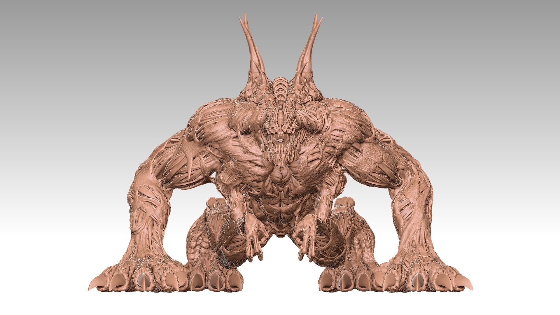 Creature Concept 3D model | CGTrader
