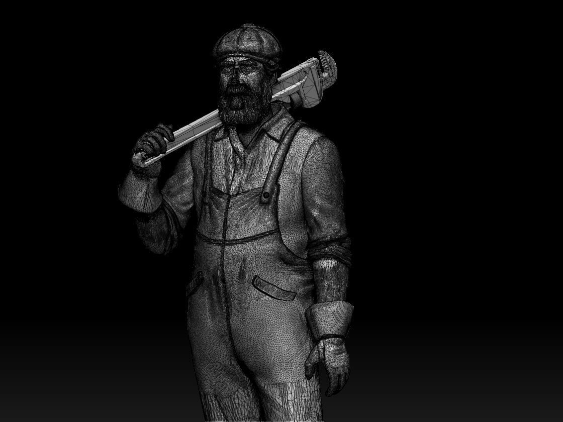 MECHANIC railroad 3D model 3D printable | CGTrader