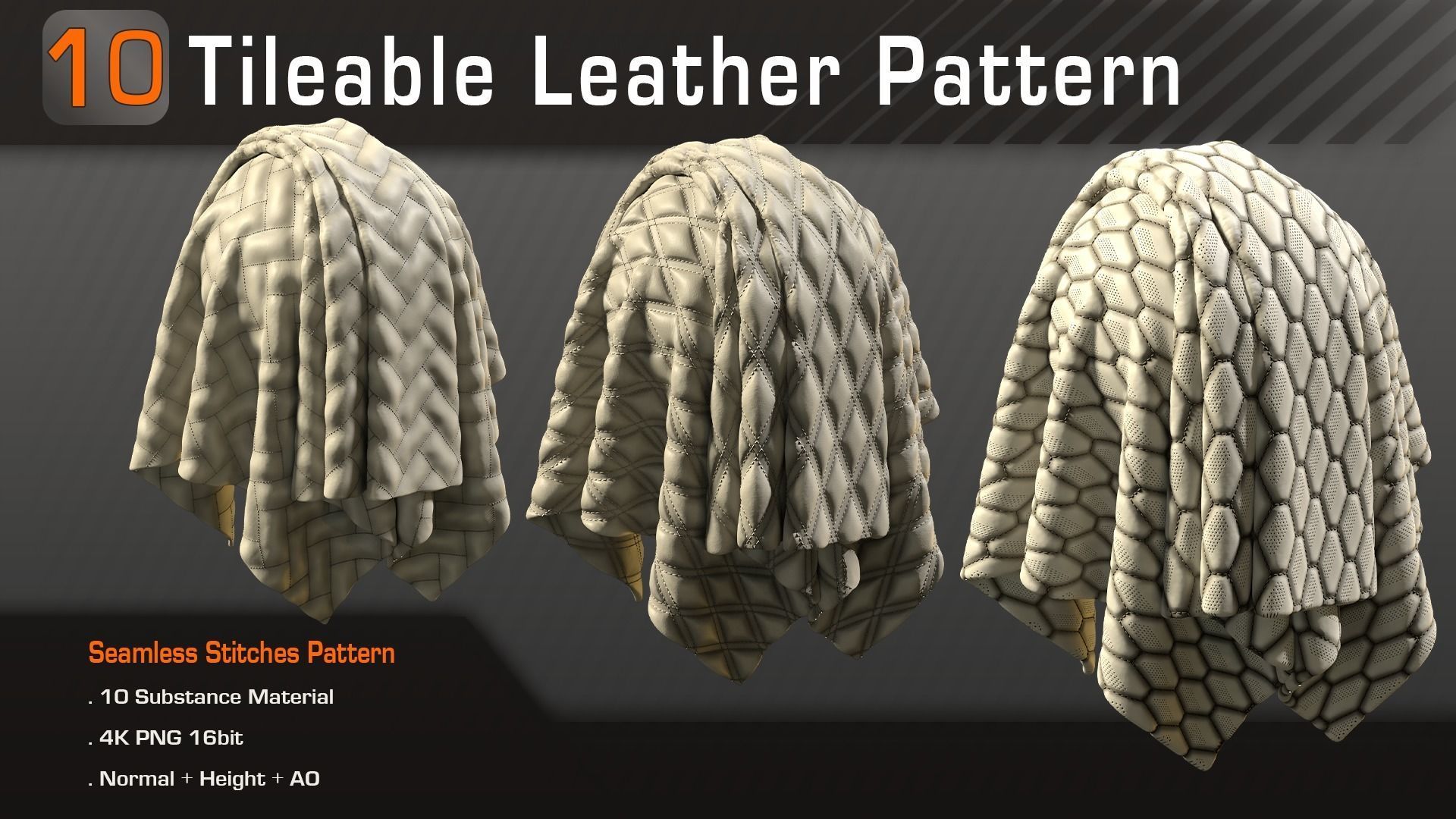 Tileable Laether Pattern Texture | CGTrader