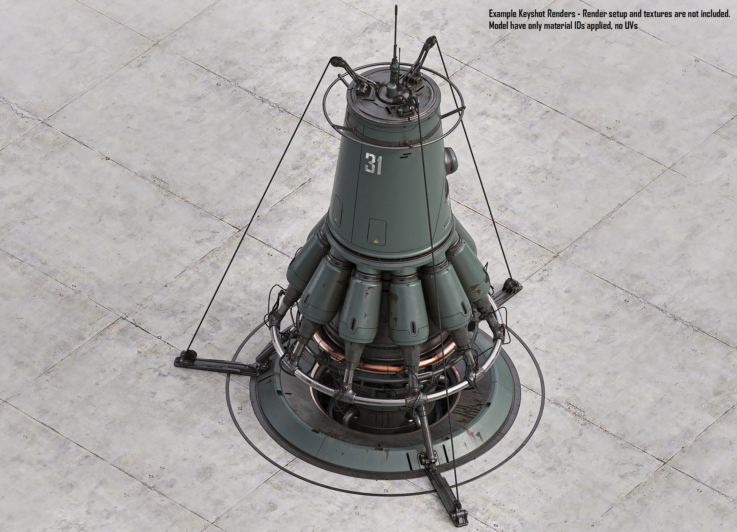 Generator Tower 3D model | CGTrader